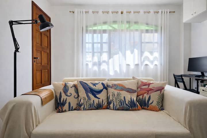 Casa Pé Na Areia Em Itaúna - Praia E Surf - Brésil