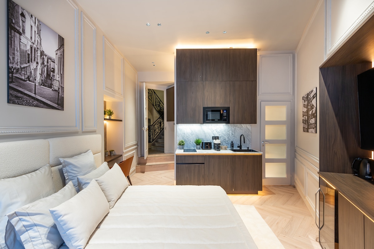 Studio élégant dans un bâtiment historique du Marais - Appartements à ...