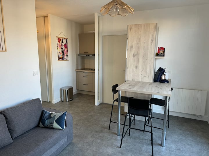 F2 Neuf Centre Ville, Dominant, Lumineux, Garage - Clermont-Ferrand