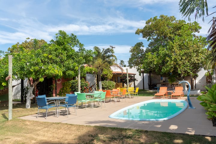 Vila Do Sol | 4 Chalés, Piscina, áRea Gourmet - São Miguel dos Milagres