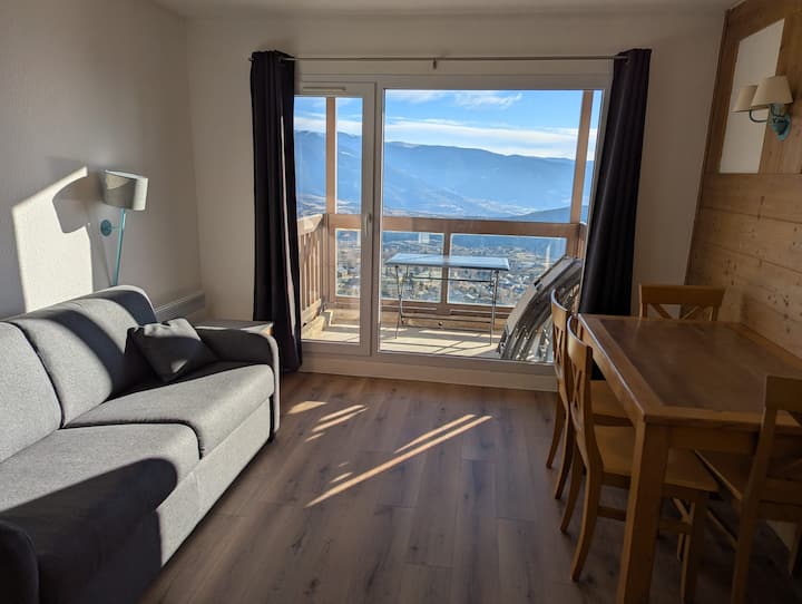 Studio-cabine 4 Personnes. Vue. 350m Télécabine. - Font-Romeu-Odeillo-Via