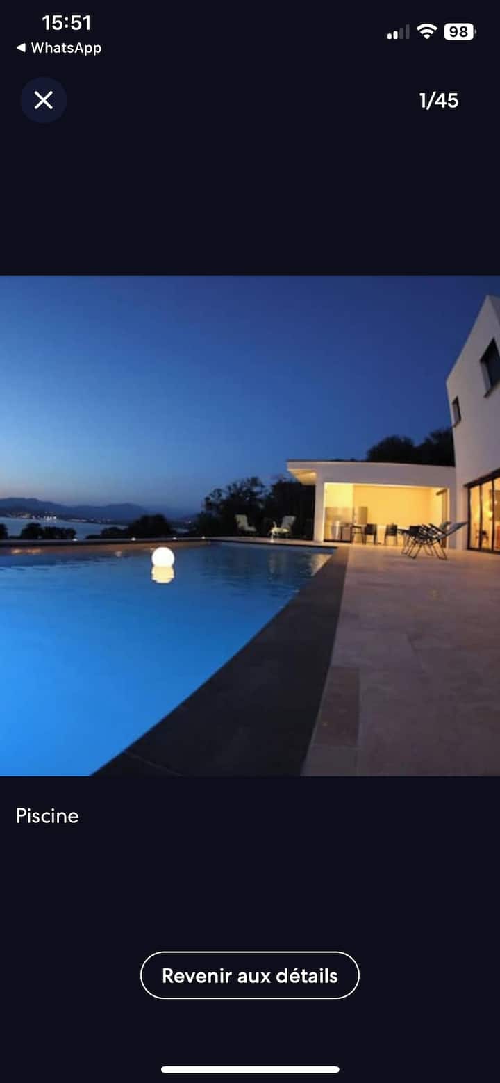 Maison Vue éPoustouflante Mer Et Baie Ajaccio - Ajaccio