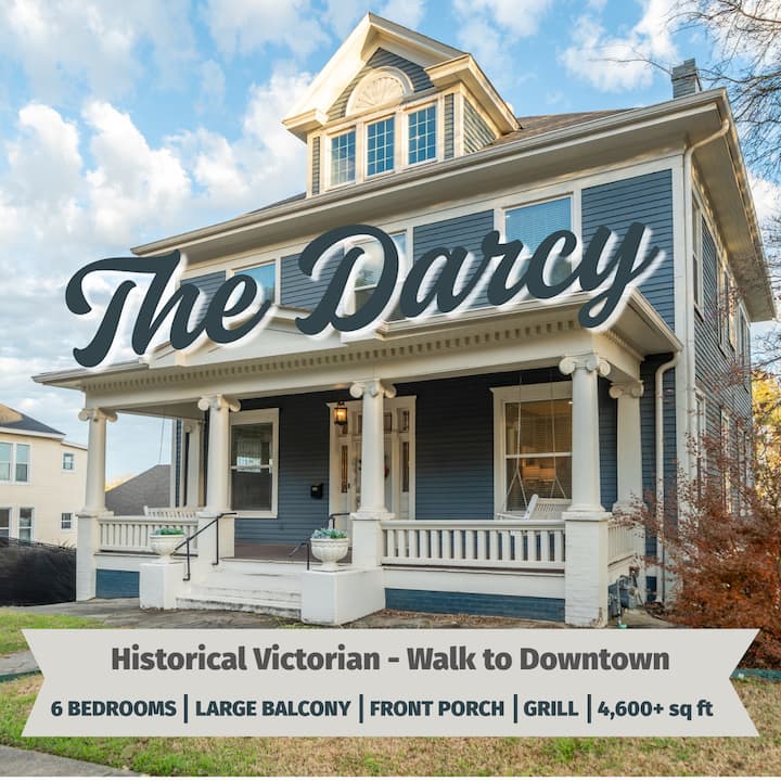 The Darcy Victorian - Historic, Near Downtown - Hot Springs, AR
