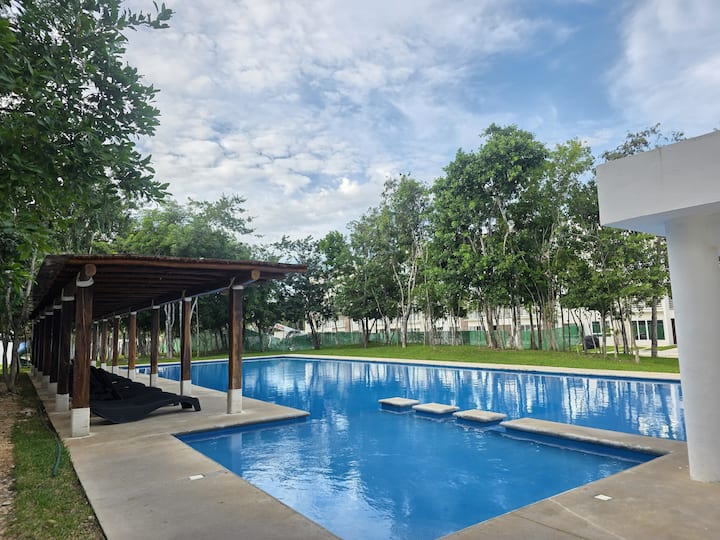 ¡Nuevo! Bamboo Casa Lolita (Alberca&familia) - Cozumel