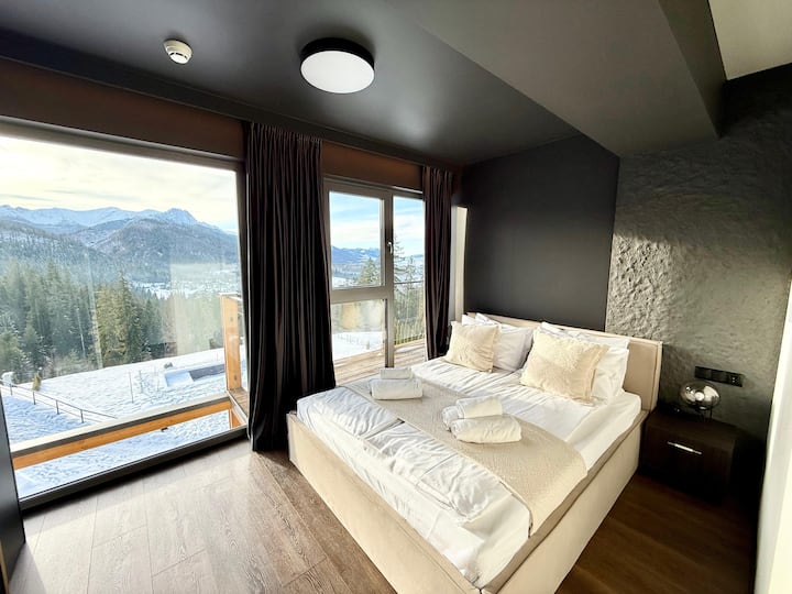 Apartament Z 2 Sypialniami I Widokiem Na Góry - Zakopane