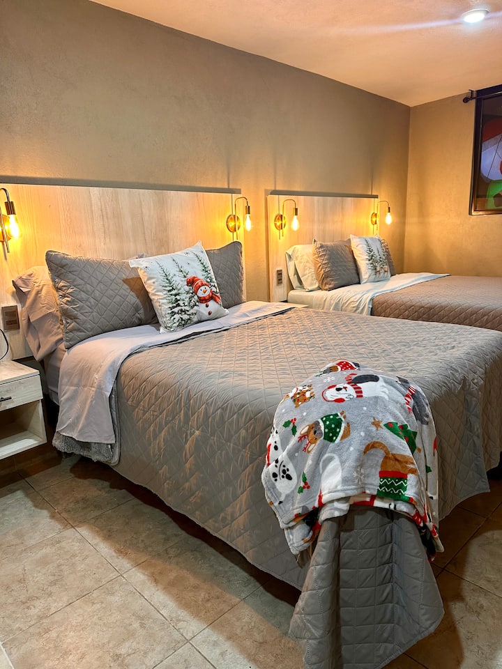 Estudio Margarita, Hermoso Y Cómodo, 2 Camas Queen - Atlixco