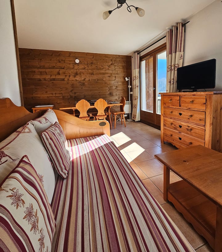 Joli Appart Familial 4-6 Pers *Piscine *Ski *Sauna - Flaine