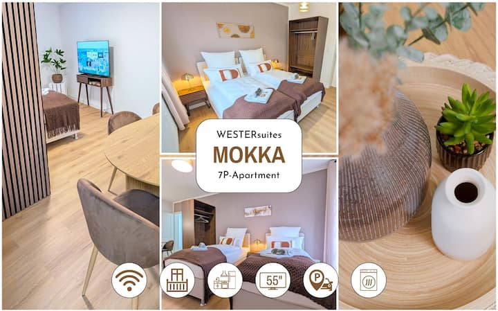 Westersuites | Mokka: 3br Central Balcony W-dryer - Bremen