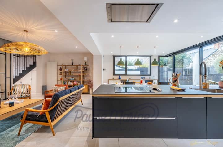 L’escapade Marine - Centre Ville Avec Jardin - Saint-Lunaire