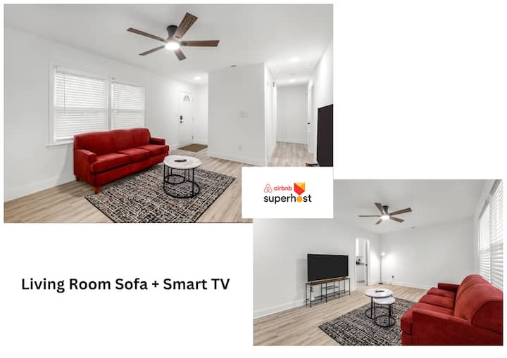 3 King Beds|3br/2ba | <15 Min Uptown & Clt Airport - Charlotte, NC
