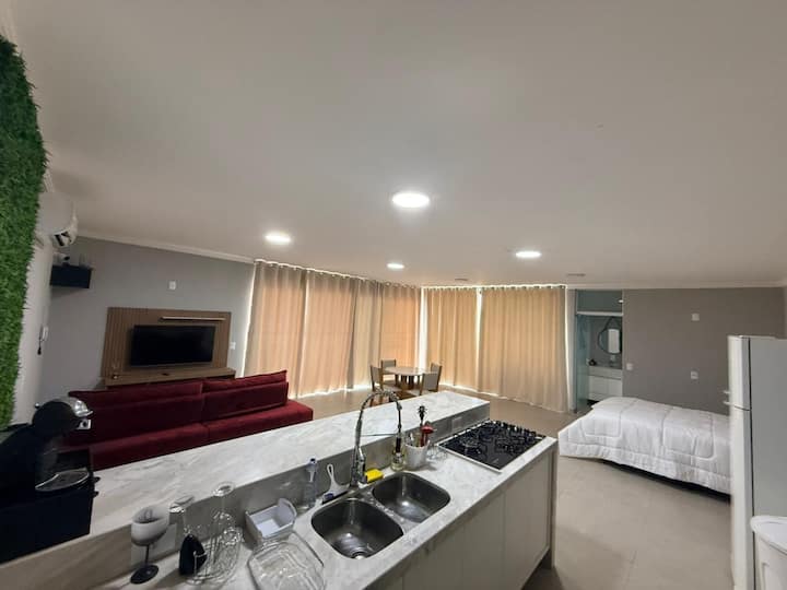 Loft Com Piscina/banheira Perto De Serra Negra - Amparo
