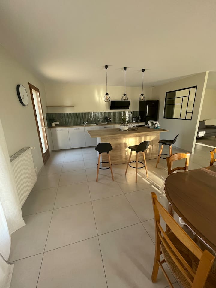 Maison Rénovée, Nature Et Sérénité - Parc des Oiseaux de Villars-les-Dombes