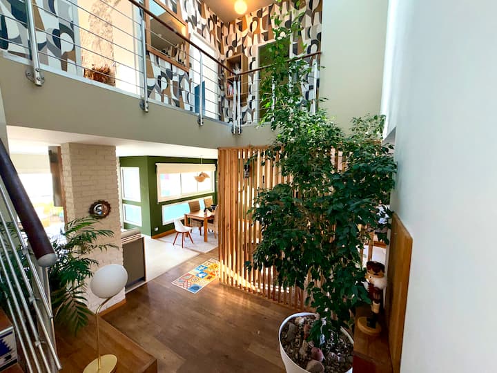 Oasis Urbaine - Duplex Design, Piscine Privée - Perpignan