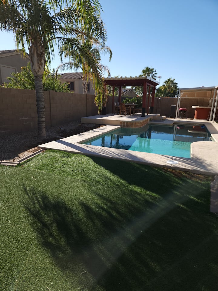 Sunny Casa Grande Getaway | 4br + Private Pool - Casa Grande, AZ