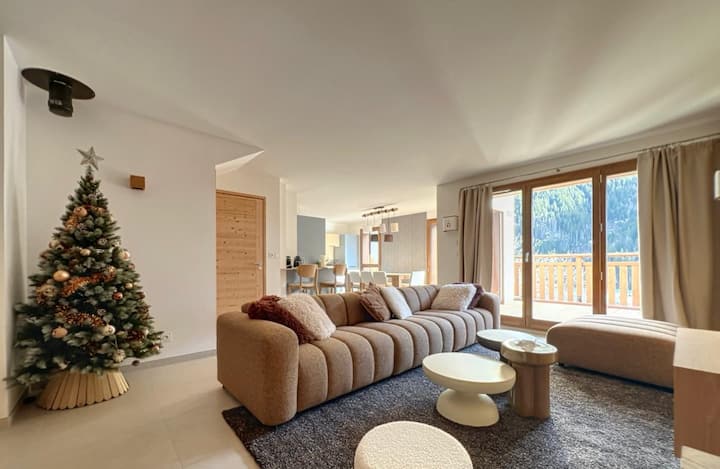 Duplex Neuf 125m² - Vue Panoramique - Confort Xxl - Peisey-Vallandry