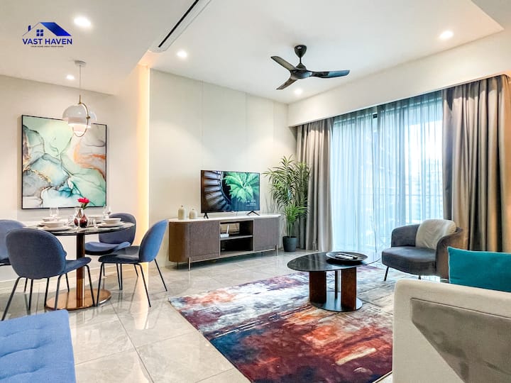 The Ooak 2br Suites W/ Bathtub, Balcony & Nflx - Kuala Lumpur