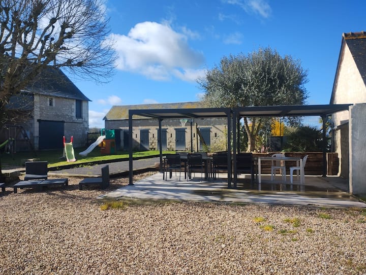 Les Robets - Grand Gîte à Sainte Maure De Touraine - France