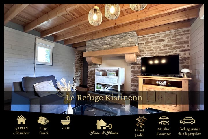 Le Refuge Kistinenn – Campagne, Jardin & Forêt - Bannalec