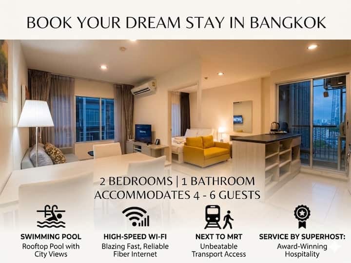 Cozy11 Livinginbangkok  60m To Mrt Near Chatuchank - Bangkok