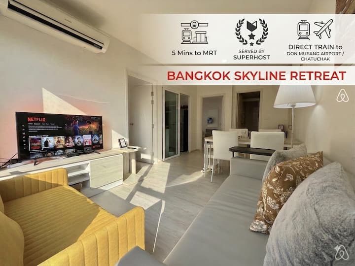 #11 | 2 Chambres Confortables - Retraite Urbaine - Bangkok