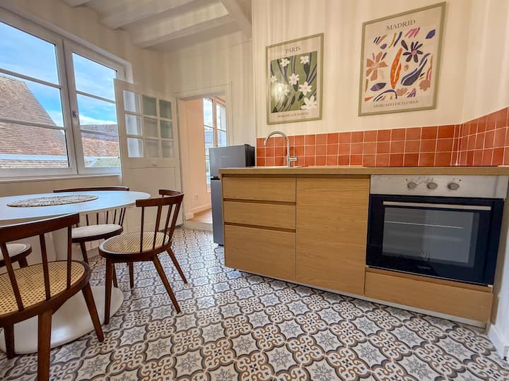 Très Bel Appart Rénové à 3min De La Cathédrale - Chartres