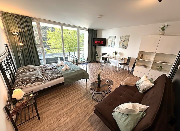 Cozy Studio Bavaria Apartment +Netflix+pool+sauna - Freyung