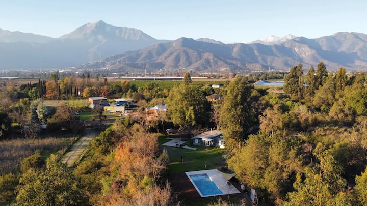 Parcela Con Casa Y Piscina En Entorno Natural - Olmué