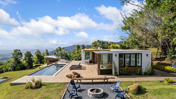 Modern & Family Mountain Retreat - Mountain Views - Naguabo