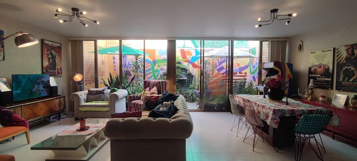 Comfortable Spacious & Quiet House. Chapalita Expo - Guadalajara