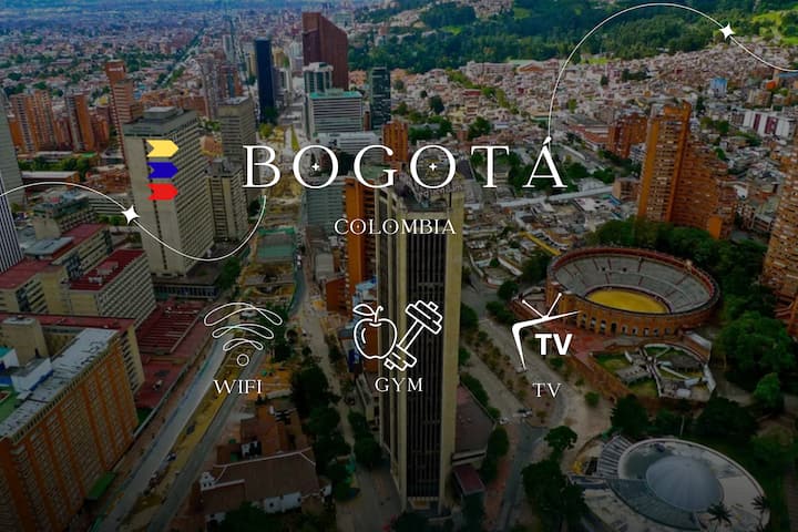 Hab+gym+laundry+wifi+cowork+kitchen @ Bogota 406 - Bogota