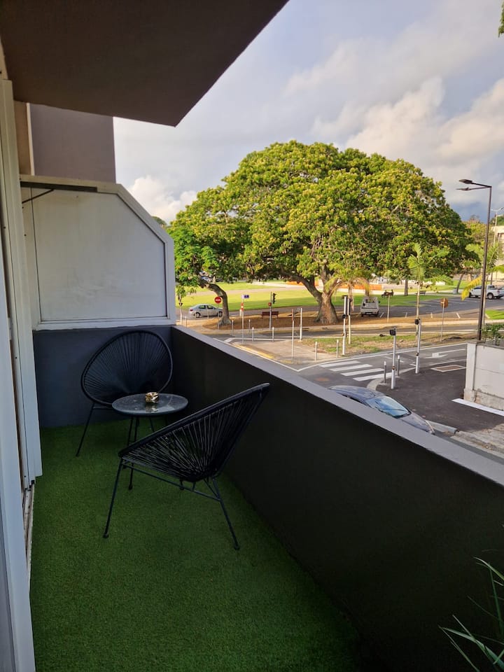 F3 Moderne Quartier Latin - Balcon Vue Parc - Nouméa