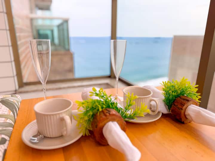 Lindissimo Flat Pé Da Areia Na Praia Da Costa! - Vila Velha