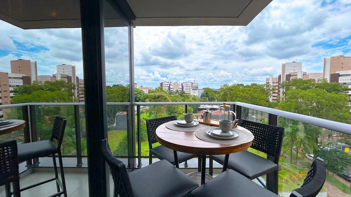 Studio Premium Batel • Vista, Ar E Rooftop - Curitiba