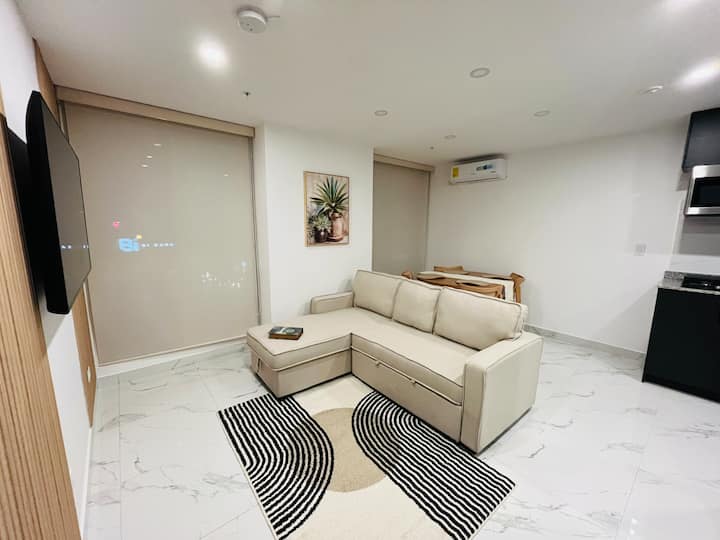 Moderno Apartamento En Obarrio Con Piscina Y Gym - Panama