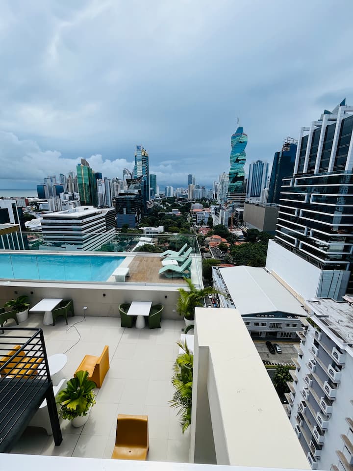 Apartamento Moderno En Obarrio - Panama