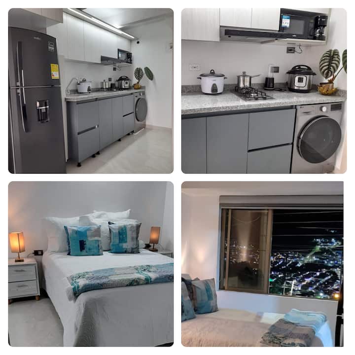 Apartaestudio Moderno, Céntrico Y Muy Acogedor. - Manizales