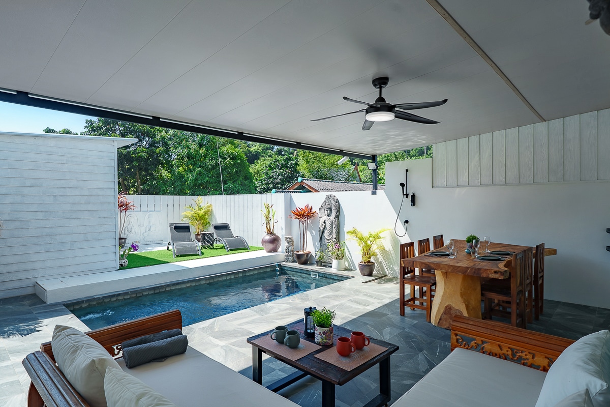 Superbe villa confortable avec piscine et 3 chambres - Maisons à louer ...