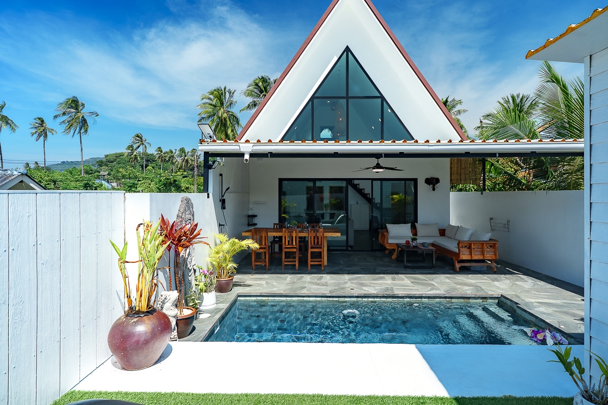 Superbe villa confortable avec piscine et 3 chambres - Maisons à louer ...