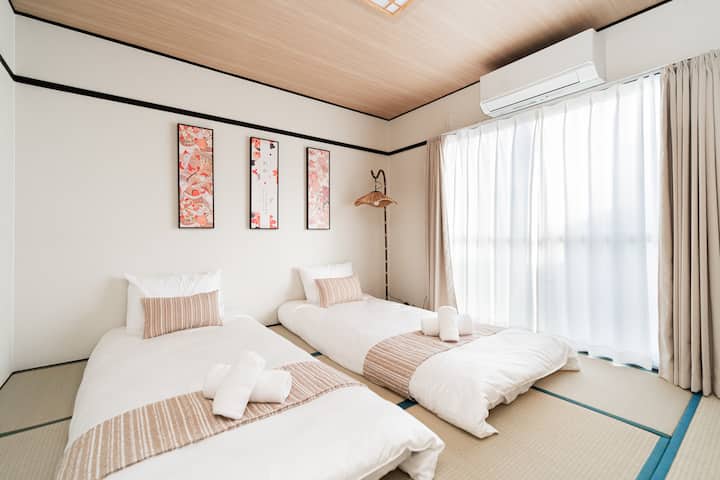 Osaka 2ldk 4ppl Apt｜6min Walk To Tenkachaya Sta. - Japan