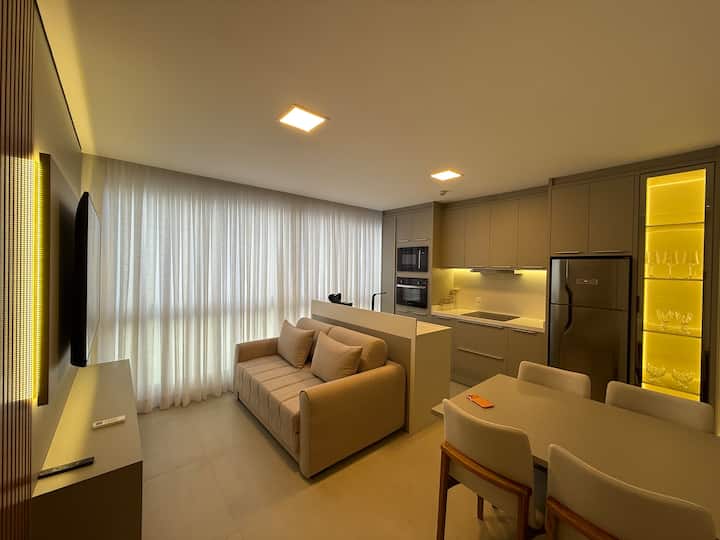 Flat 120m Da Praia, Bombinhas | Self Check-in - Brazil