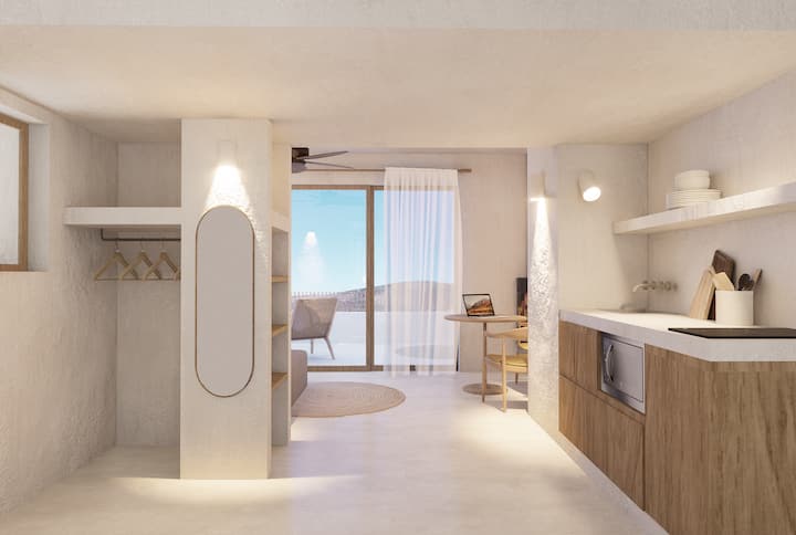 Habitació Familiar Amb Vistes Al Mar I Terrassa - Cadaqués