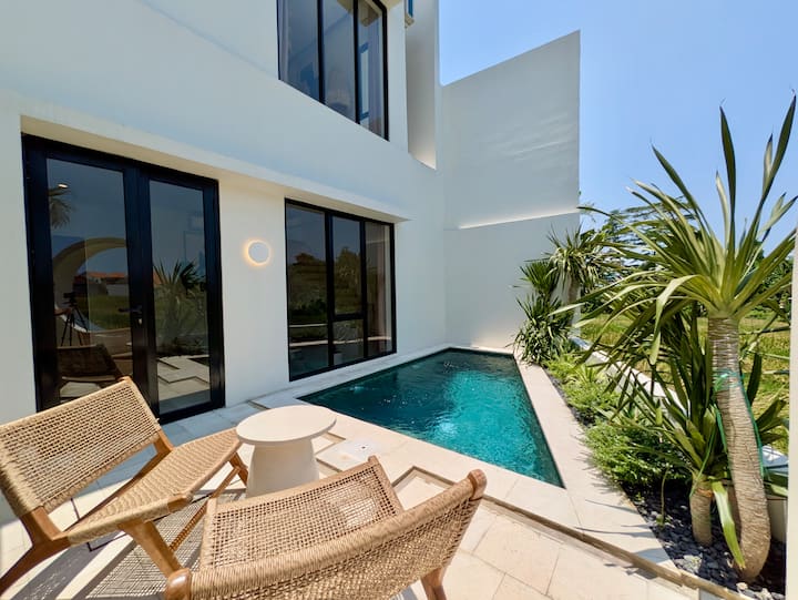 2br Private Villa With Sunset Rice Field Views - Australia