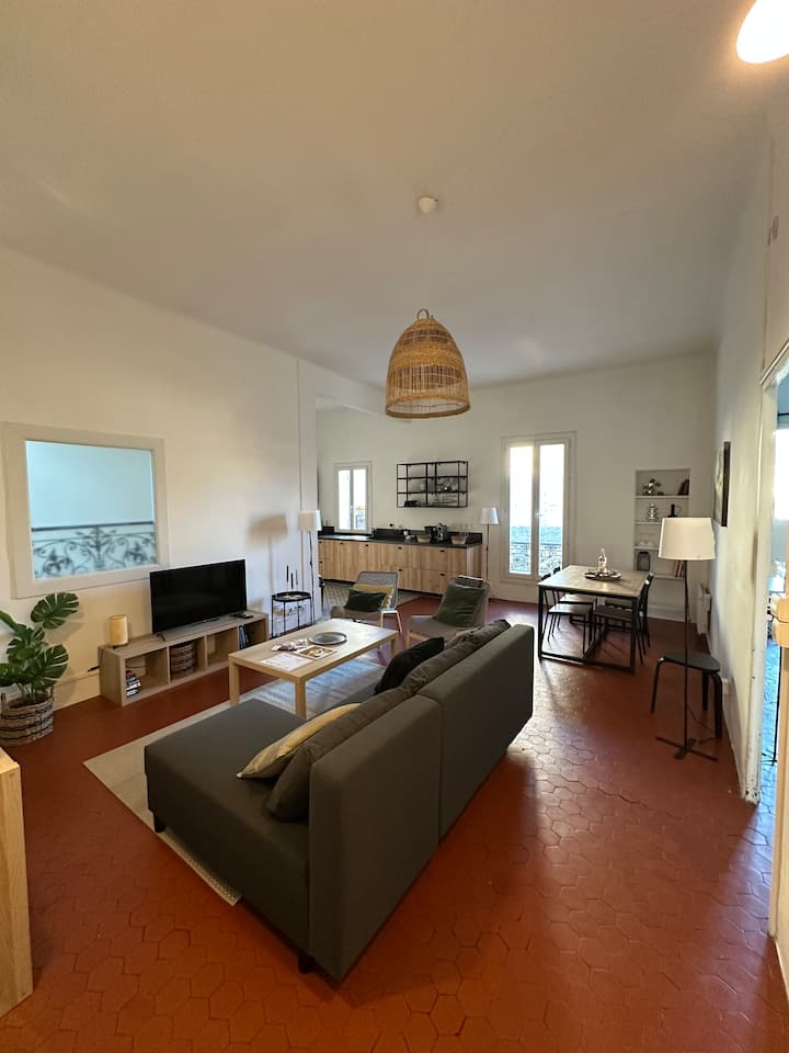 Grand Appart 3 Chambres Climatisation Centre-ville - Aix-en-Provence