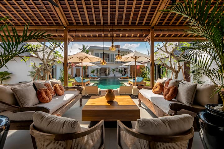 New 6br Majestic Villa Close To Beach / Seminyak - Seminyak