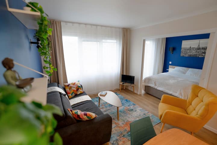 2p Tout Confort – Porte De Versailles – 4 Pers - Issy-les-Moulineaux