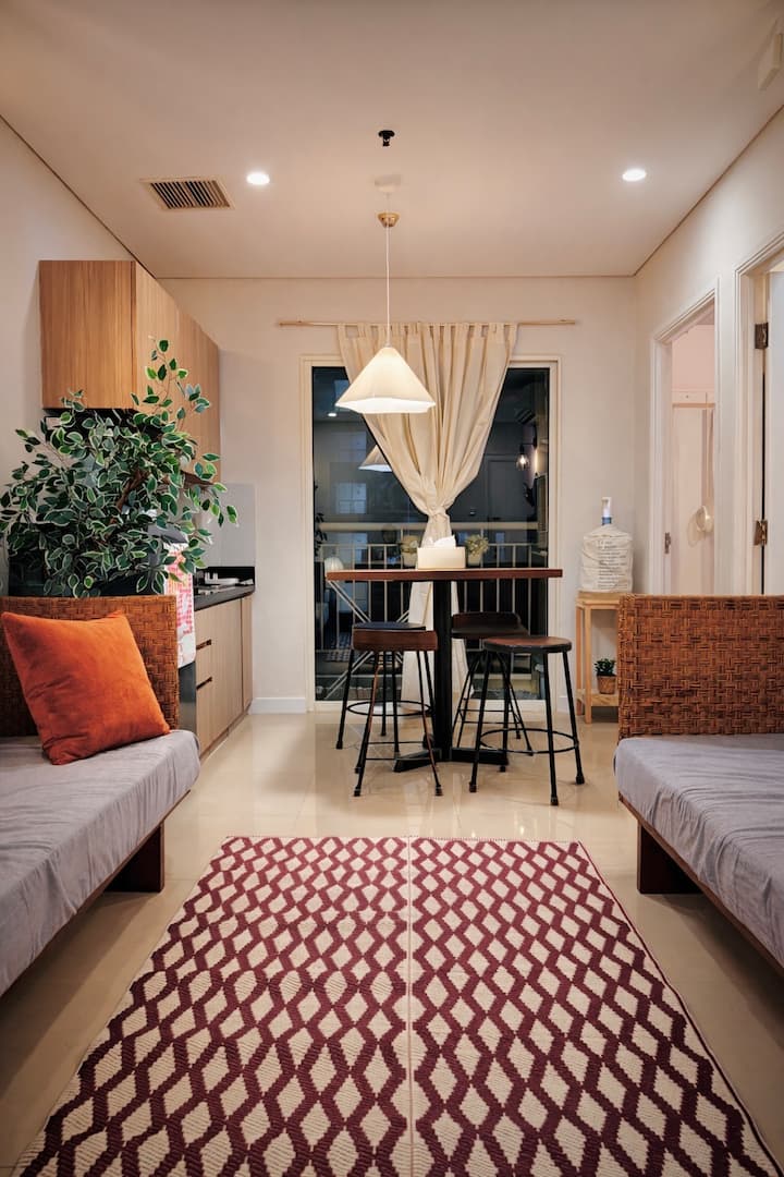 Chill Stay 2br Madison Park • Central Park Mall - Jakarta