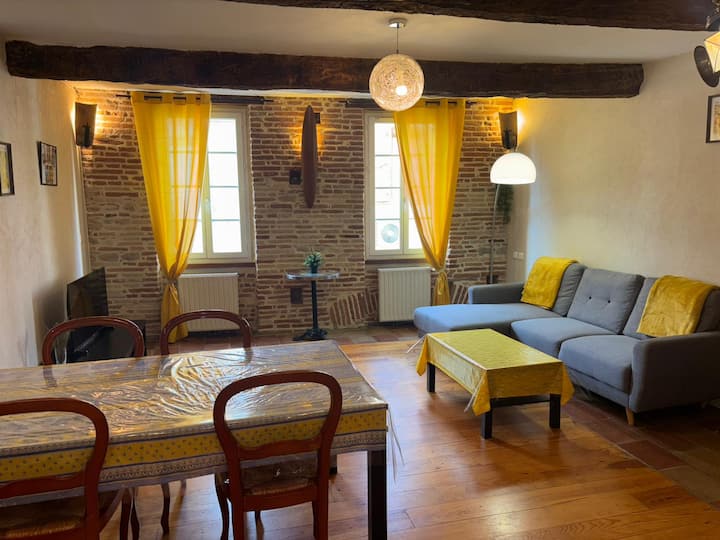 Maison De Village - Centre, Proche Gare - Villefranche-de-Lauragais