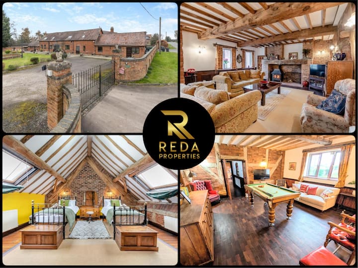 Pritams Gate, 7 Bed, 4 Bath Barn, Games, Bhx, Nec - Birmingham