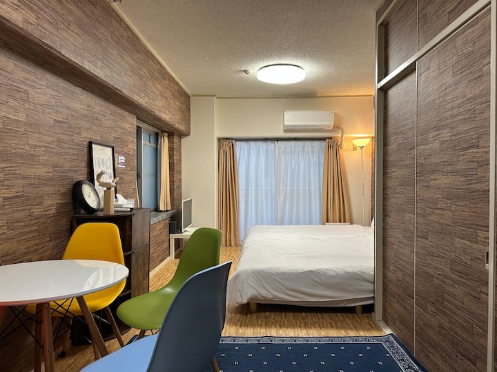 [Hakata] 3m To Gion/2 Double Beds/max 4 - Fukuoka