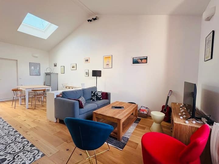 Le Patio - Maison Cosy Classée 3* Avec Extérieur - Rochefort, France
